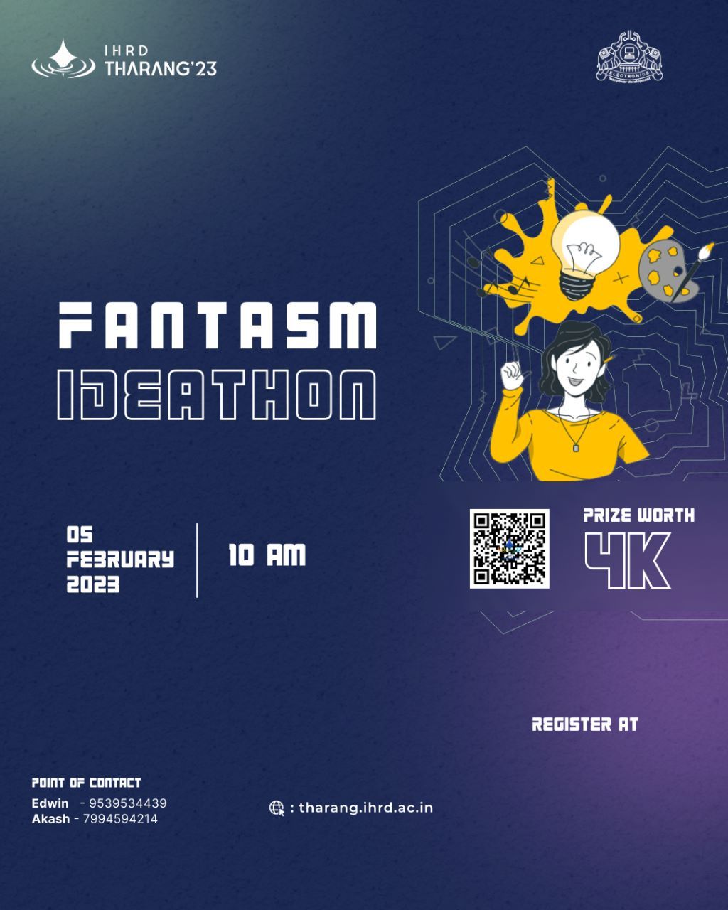 IHRD Tharang'23 - National Techno-Cultural-Entrepreneurial Fest